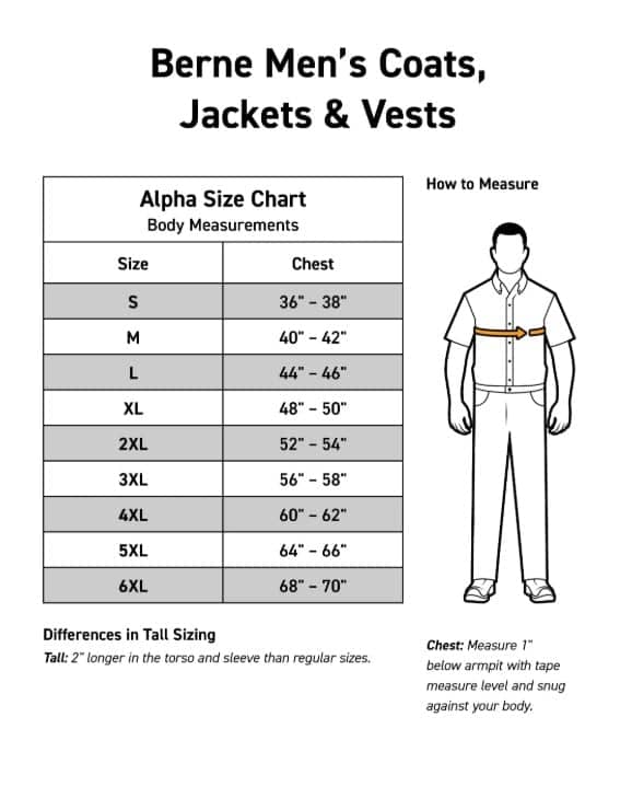 Berne Men's Coastline Waterproof Insulated Storm Jacket