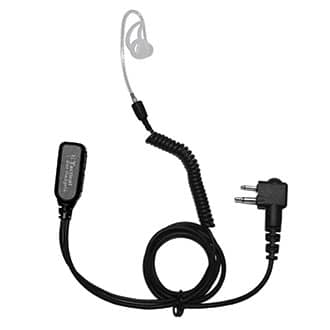 Ear Phone Connection Coyote Lapel Microphone for Motorola Ra