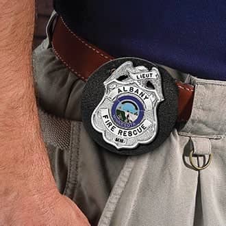 Galls Clip On Badge Holder