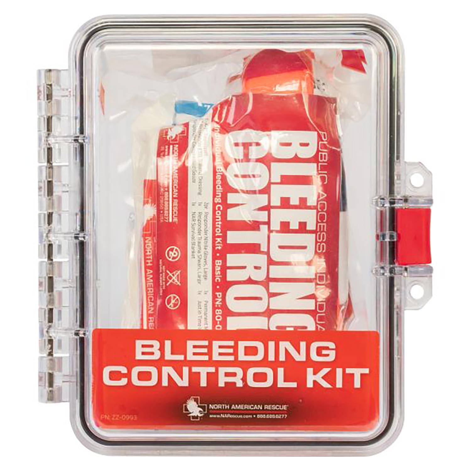 NAR Public Access Bleeding Control Kit Wall Case | Galls