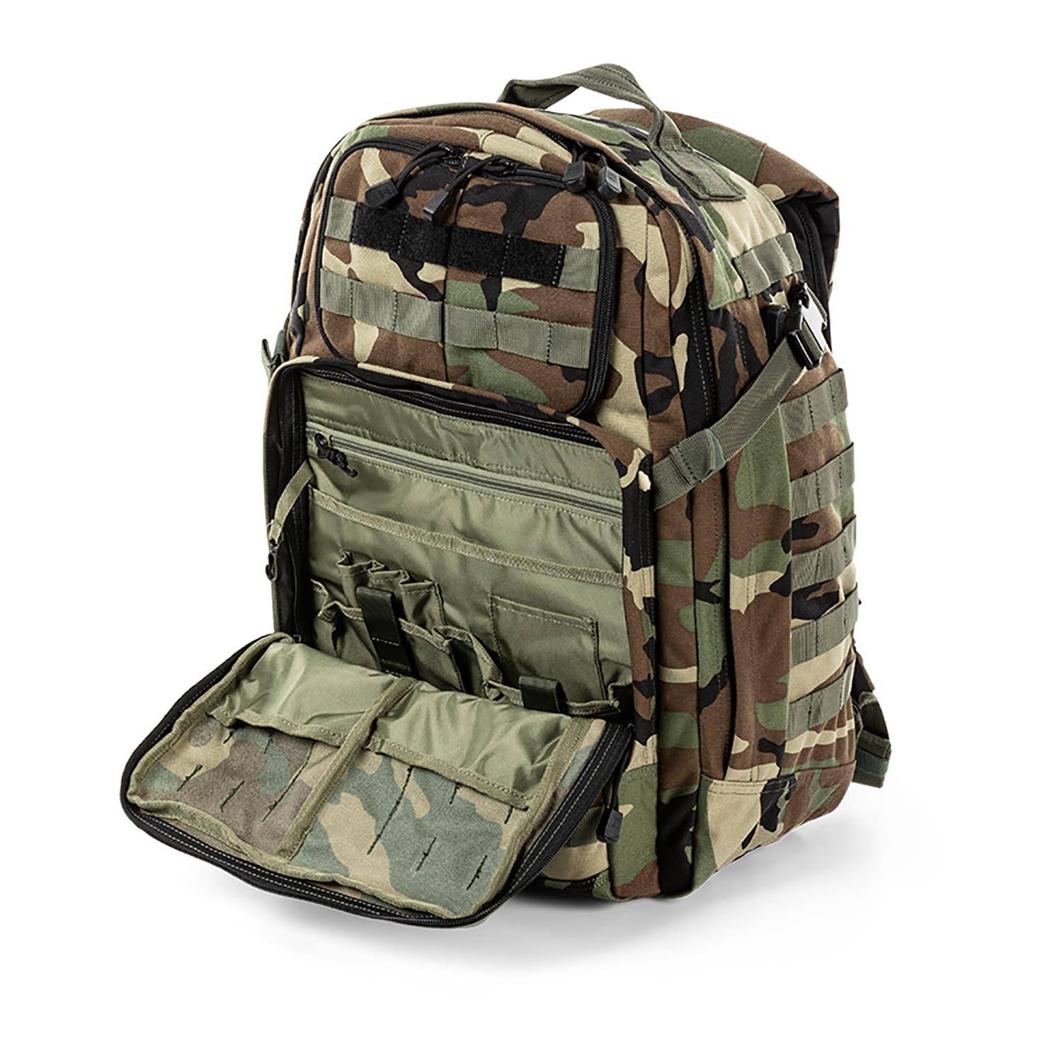 5.11 Tactical RUSH 24 2.0 Woodland Backpack 37L | Galls