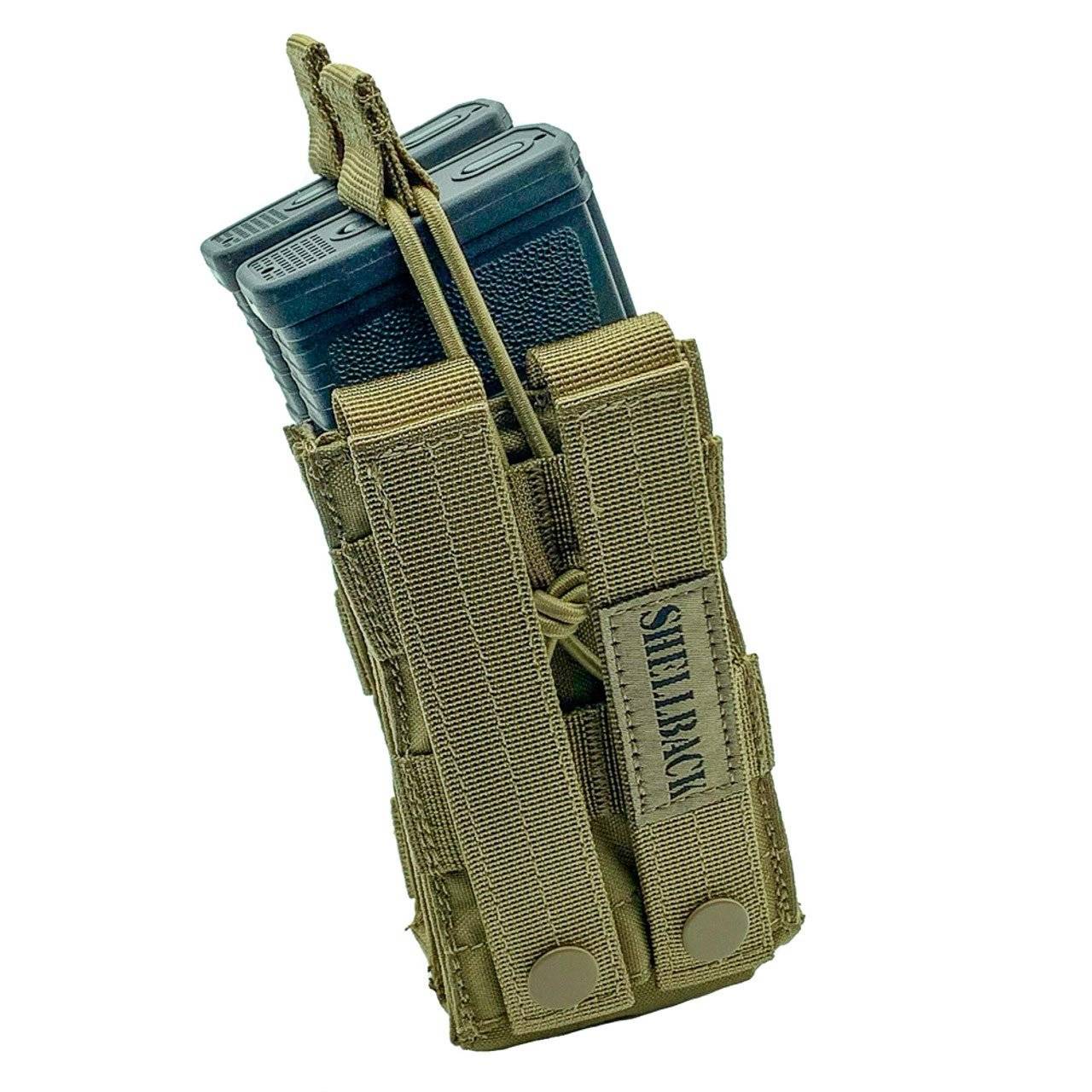 Shellback Tactical Single Stacker Open Top M4 Mag Pouch