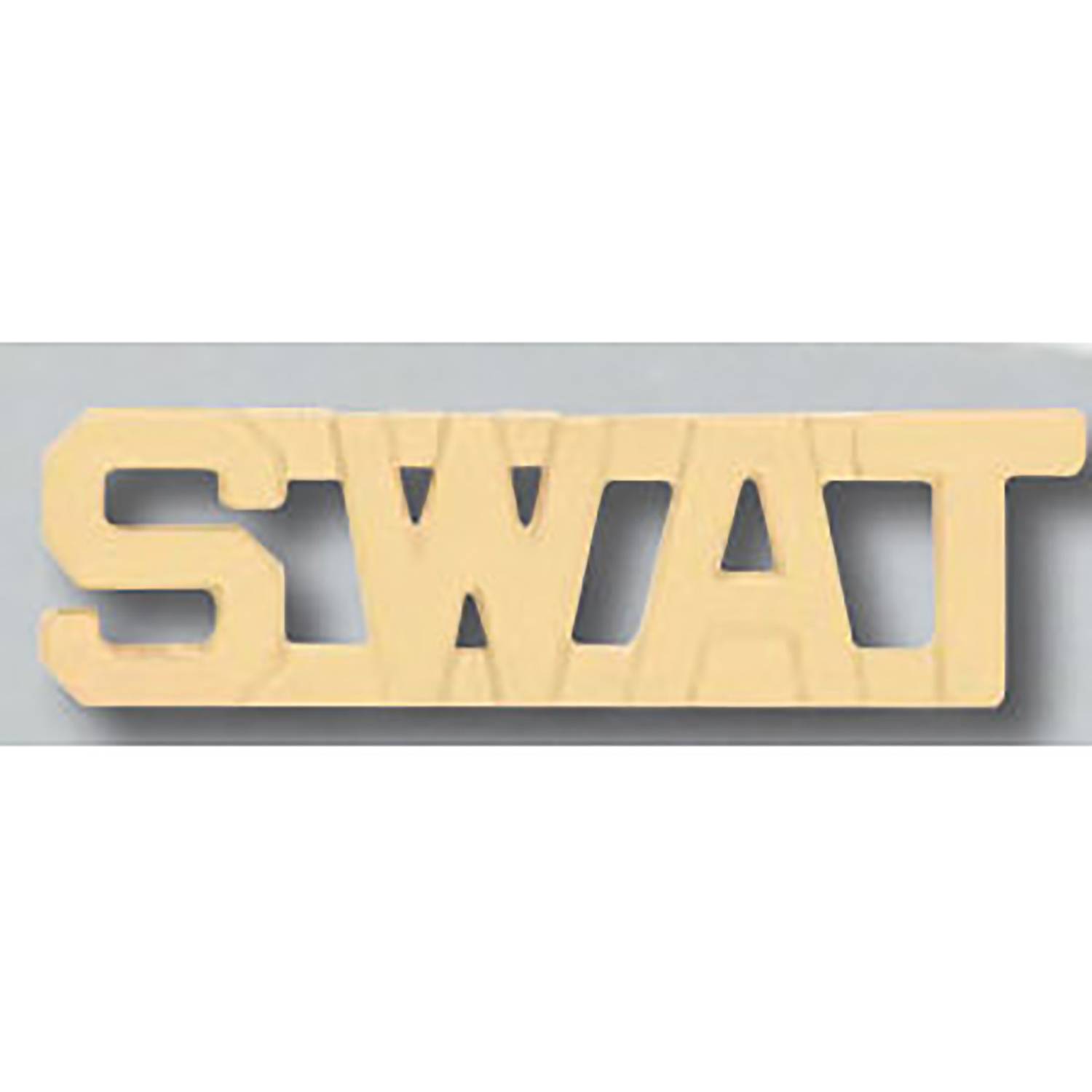 Premier Emblem SWAT Half" Cutout Letters