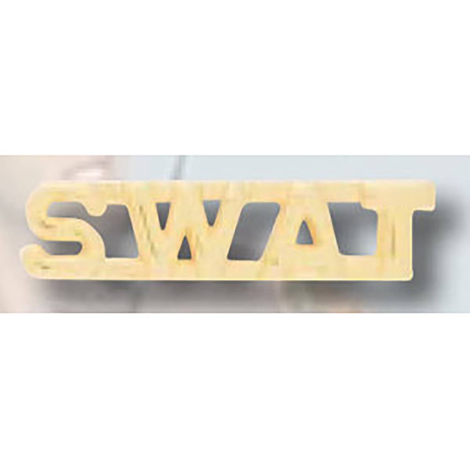 Premier Emblem SWAT Quarter" Cutout Letters