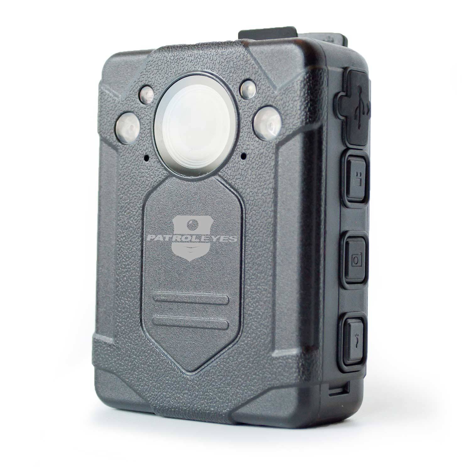 PatrolEyes MAX 2K GPS Auto IR Police Body Camera