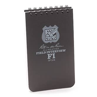 Rite in the Rain All Weather Field Interview Notebook
