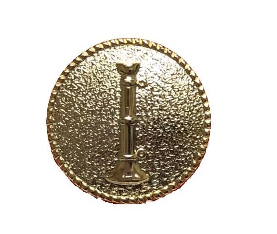 CX486 - 15/16 GOLD 1 BUGLE DISC