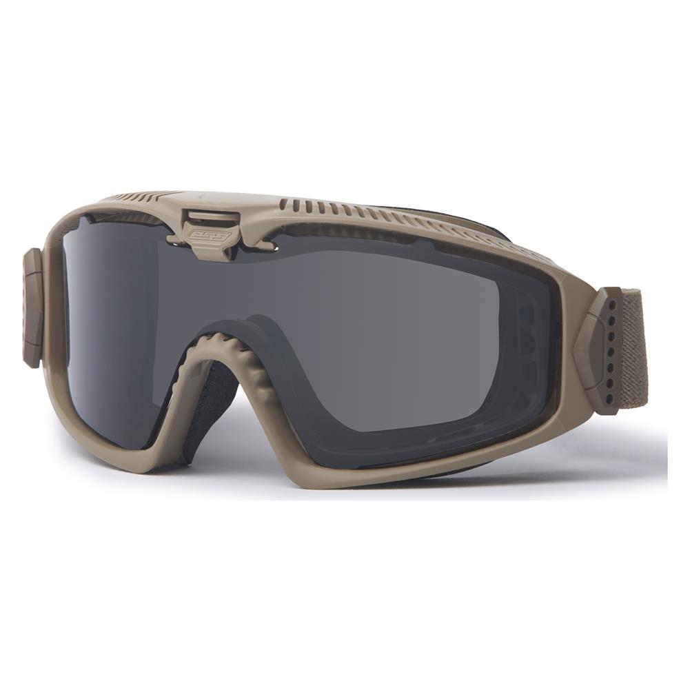 ESS Influx Terrain Tan with Clear & Smoke Gray Goggles