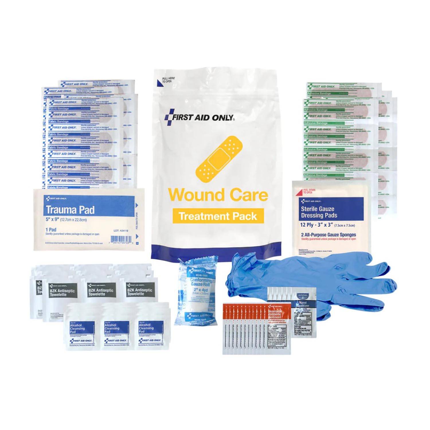 First Aid Only Wound Care Treatment Pack | Galls