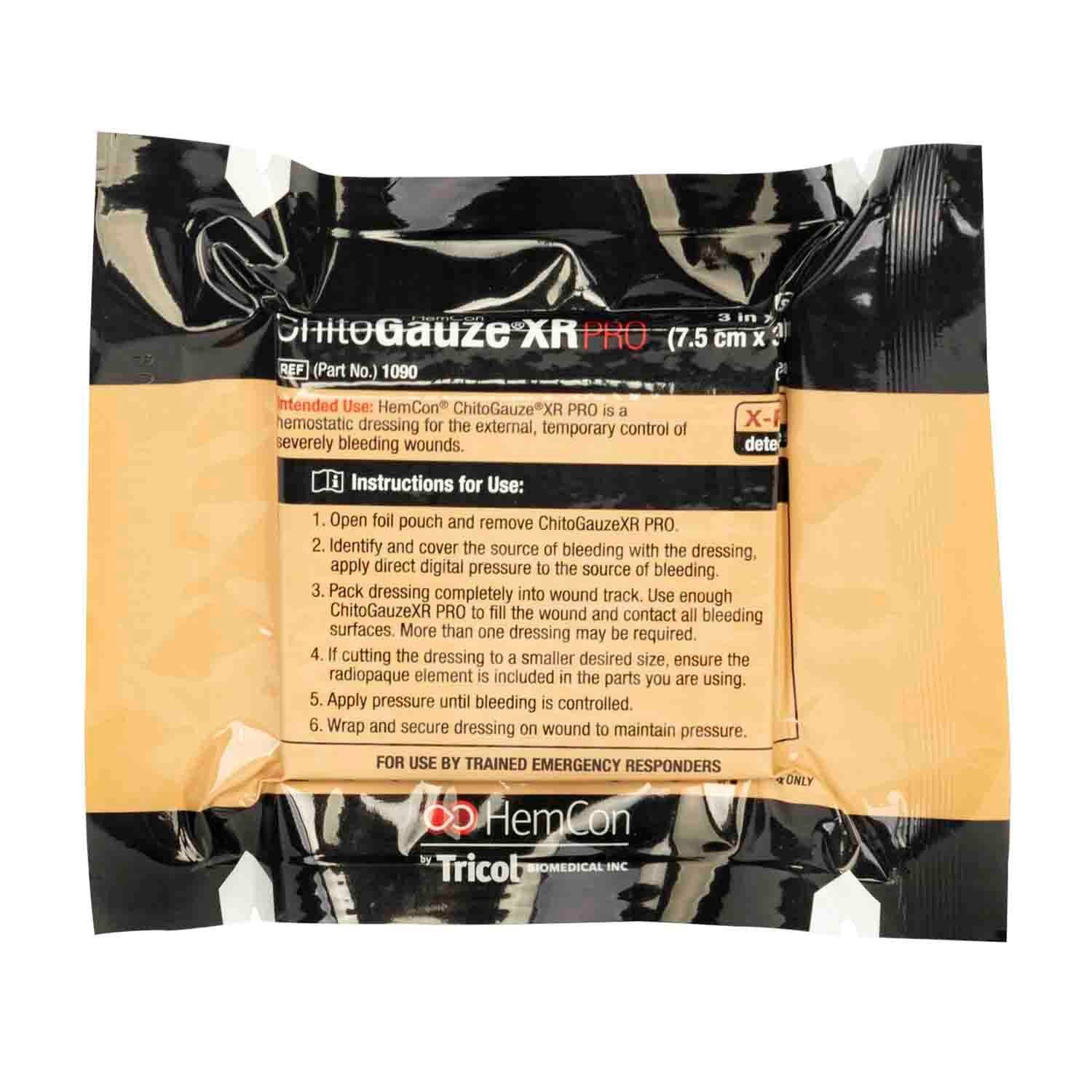 North American Rescue ChitoGauze Hemostatic Bandage