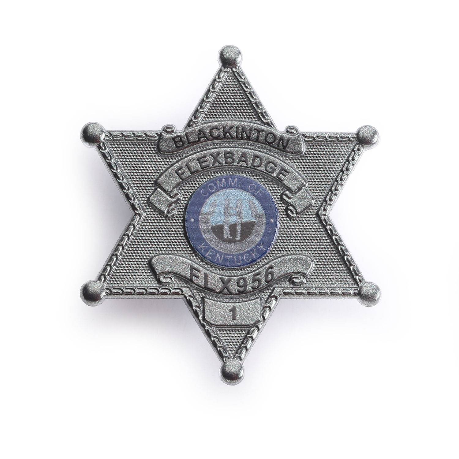 Blackinton FlexBadge FLX956 6 Point Star