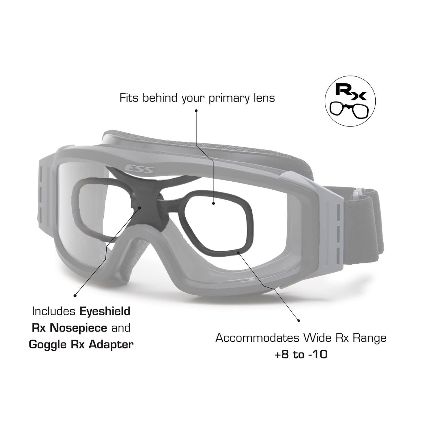 ESS FirePro-1971 FS NFPA ANSI Fire Goggles | Galls