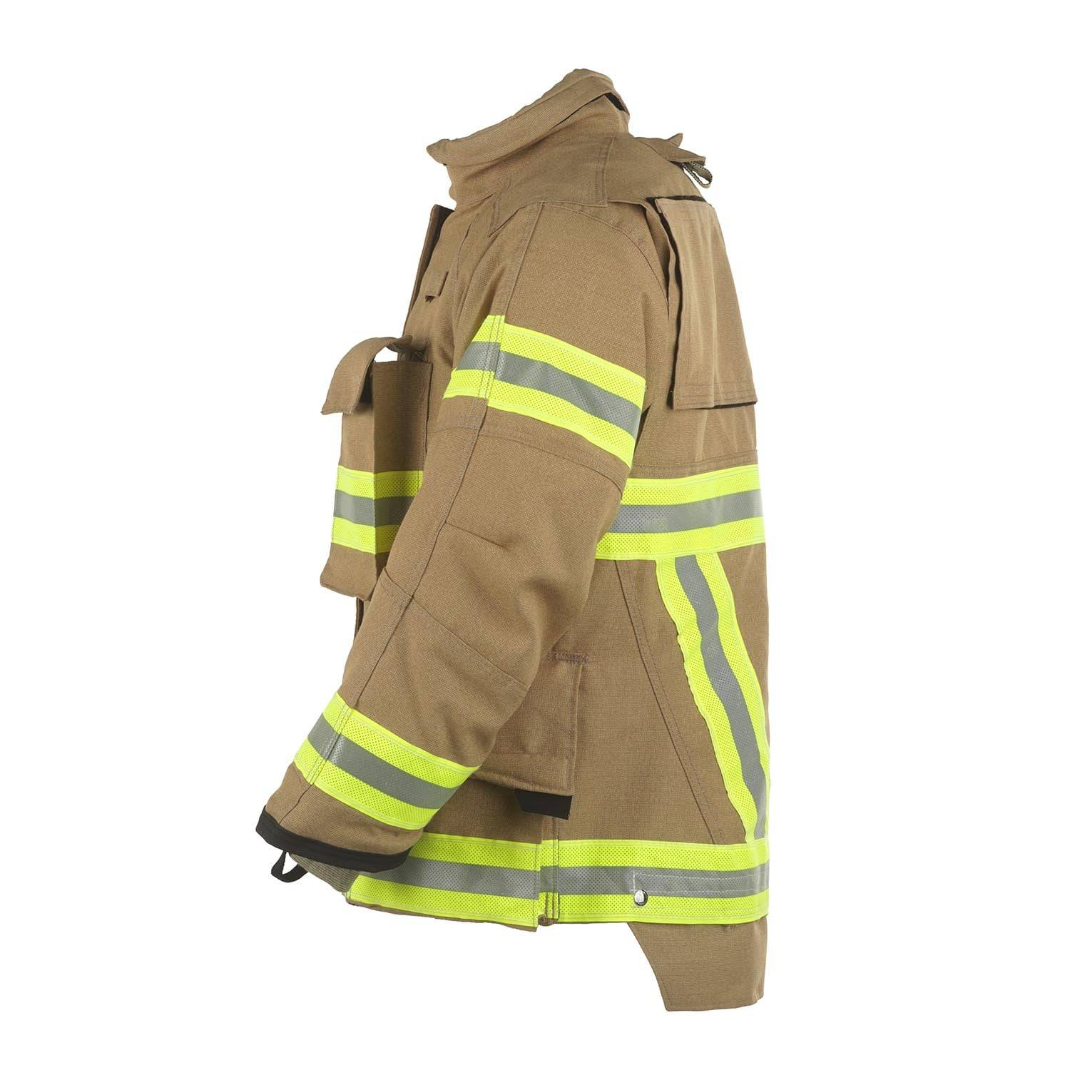 Lion Men's V-Force Turnout Coat with Flex 7 Outer Shell