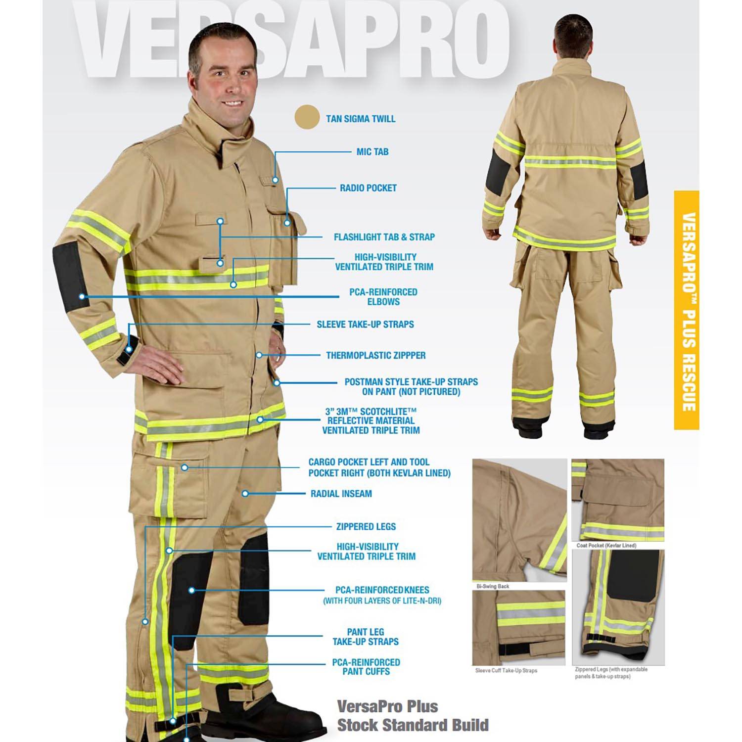 LION VersaPro Plus Rescue Wear Pants | Galls