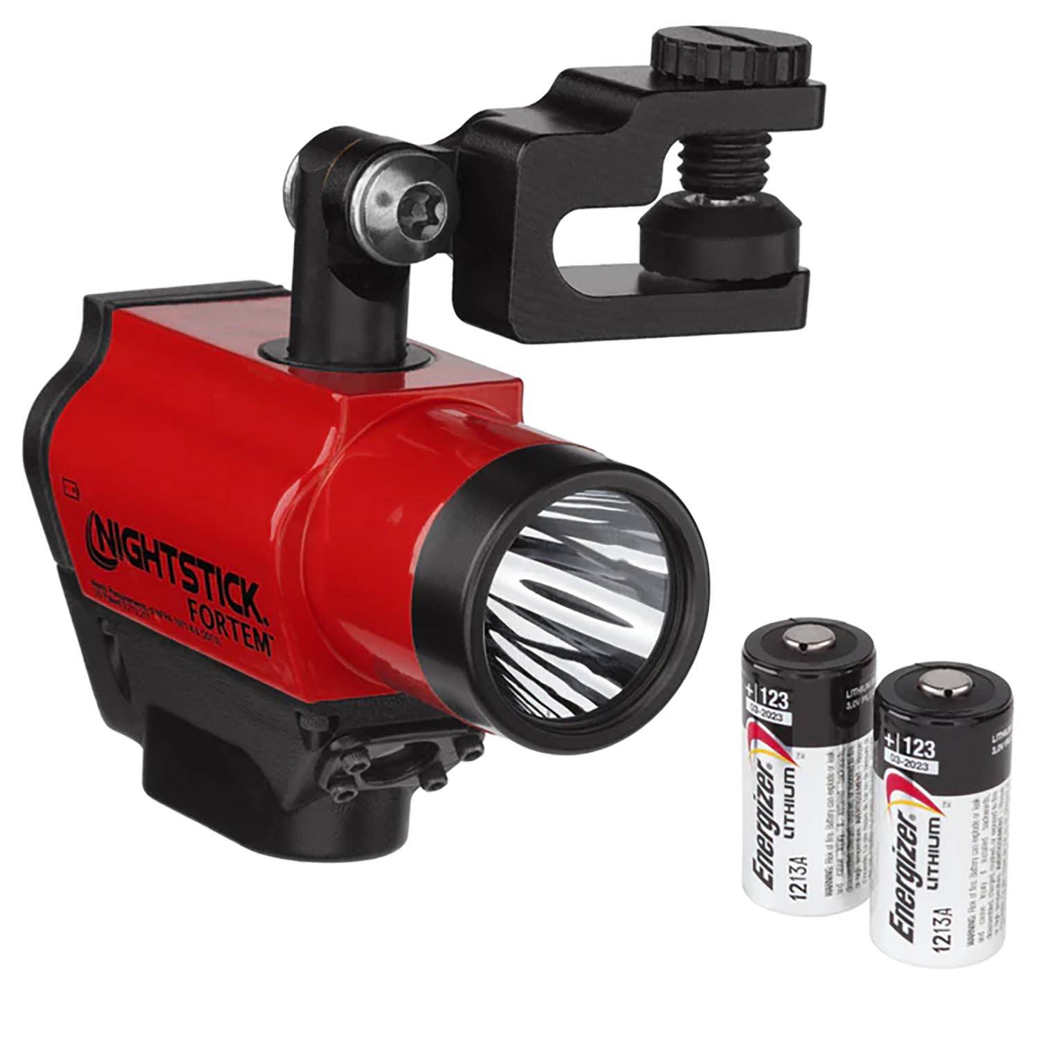 Nightstick FORTEM Safe Helmet-Mounted Dual-Light Flashlight