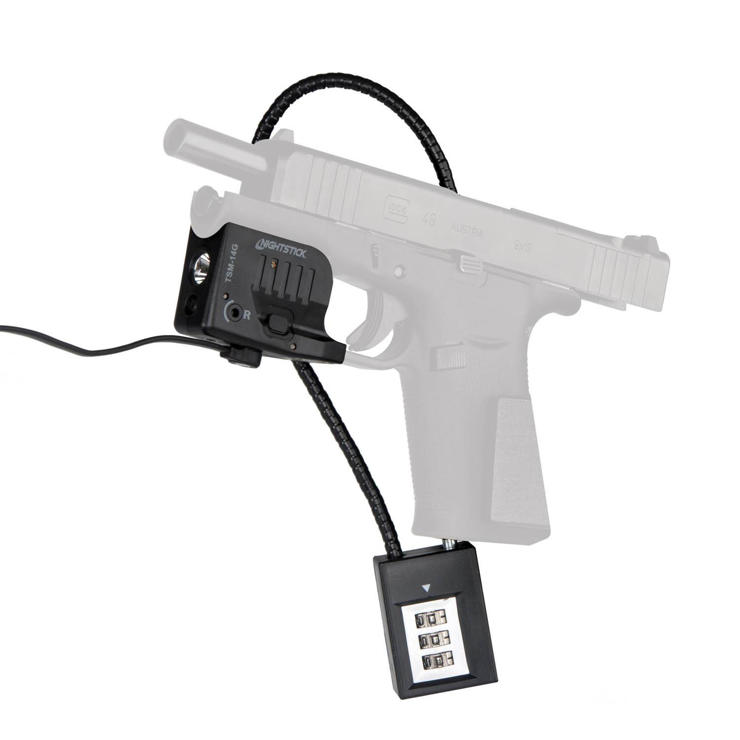 Nightstick Subcompact Weapon-Mounted Light w/ Green Laser