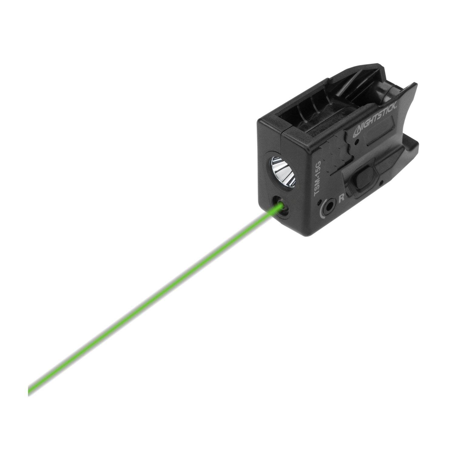 Nightstick Subcompact Weapon-Mounted Light w/ Green Laser