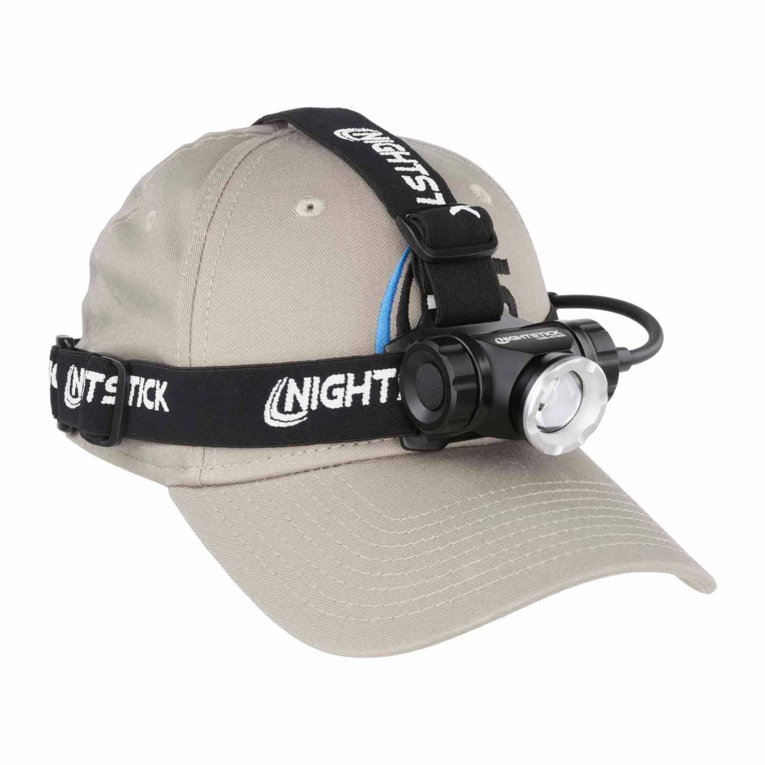Nightstick Adjustable Beam Head Lamp - USB Rechargeable