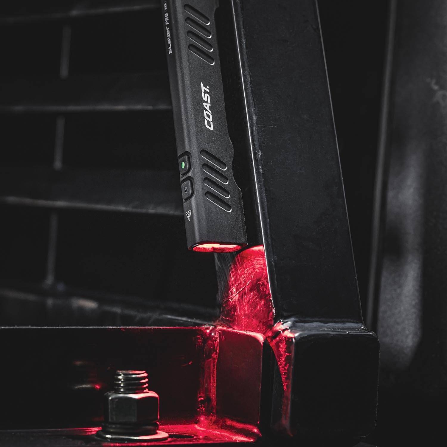 Coast 31011 Slayer Pro Red Rechargeable Flashlight | Galls