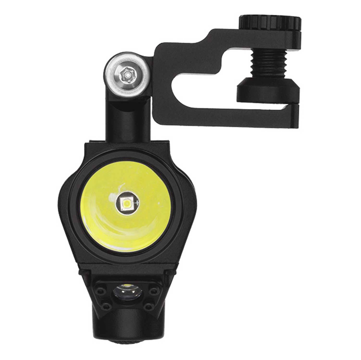 Nightstick Helmet-Mounted Dual Light Flashlight