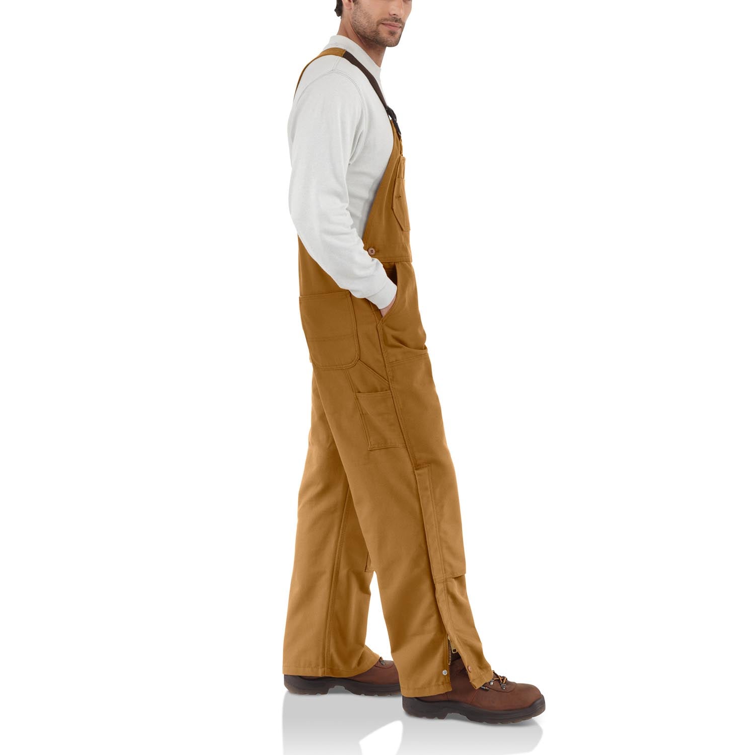 Carhartt Flame-Resistant Unlined Duck Bib Overall | Galls