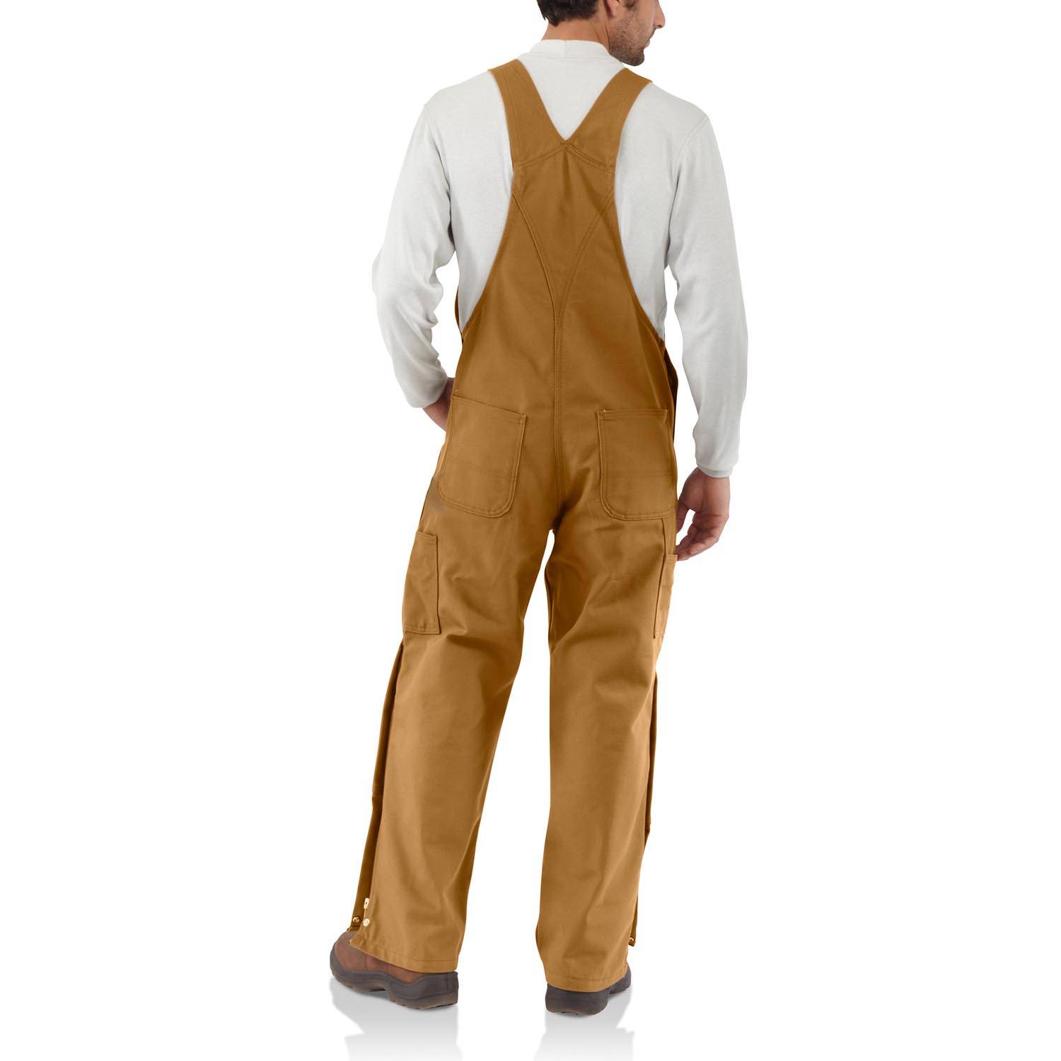 Carhartt Flame-Resistant Unlined Duck Bib Overall | Galls