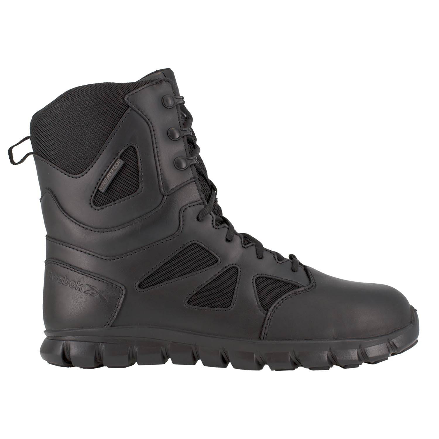 Reebok Men's Sublite Cushion Waterproof Side Zip Boots