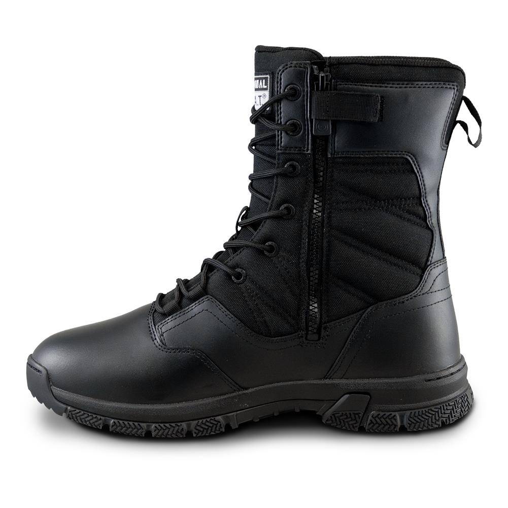 Original S.W.A.T. ProTec 8" Side Zip Polishable Toe Boot