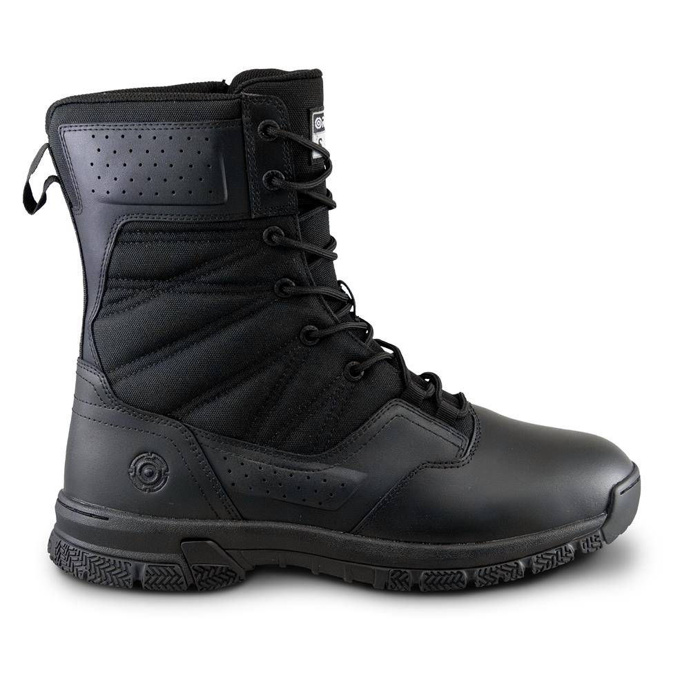 Original S.W.A.T. ProTec 8" Side Zip Polishable Toe Boot