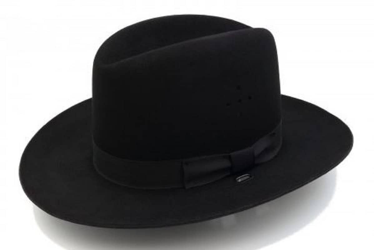 Stratton Hats F42 DB FELT SHERIFF STYLE CAMPAIGN HAT