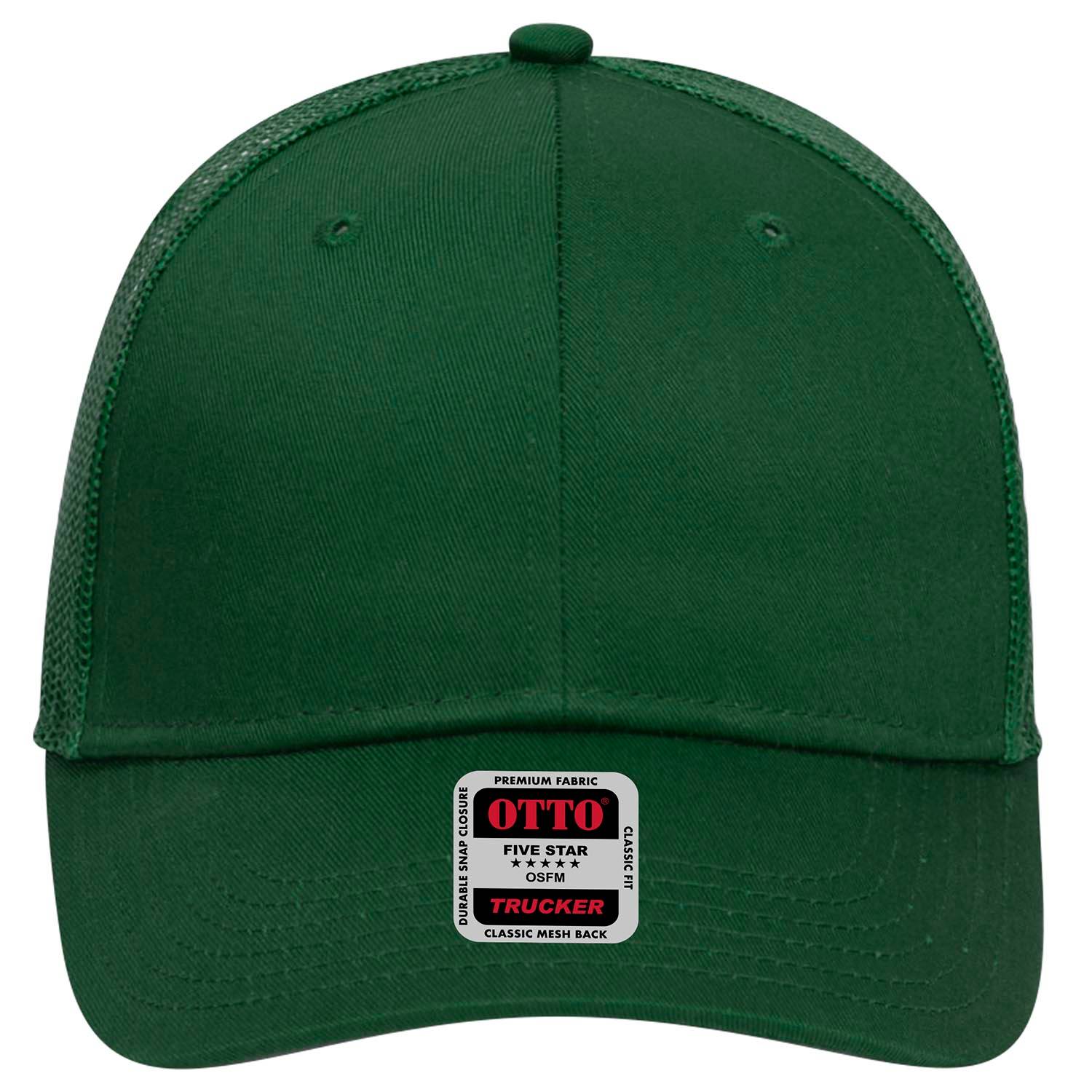 OTTO 6 Panel Low Profile Mesh Back Trucker Hat | Galls