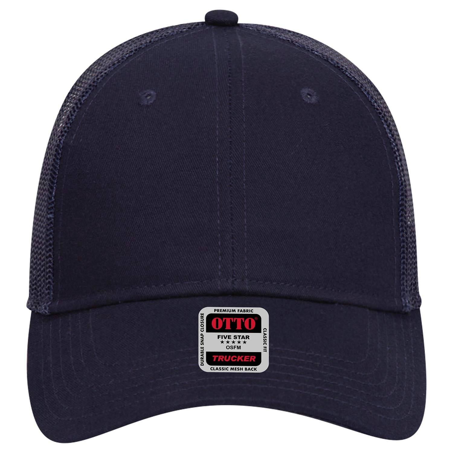 OTTO 6 Panel Low Profile Mesh Back Trucker Hat | Galls