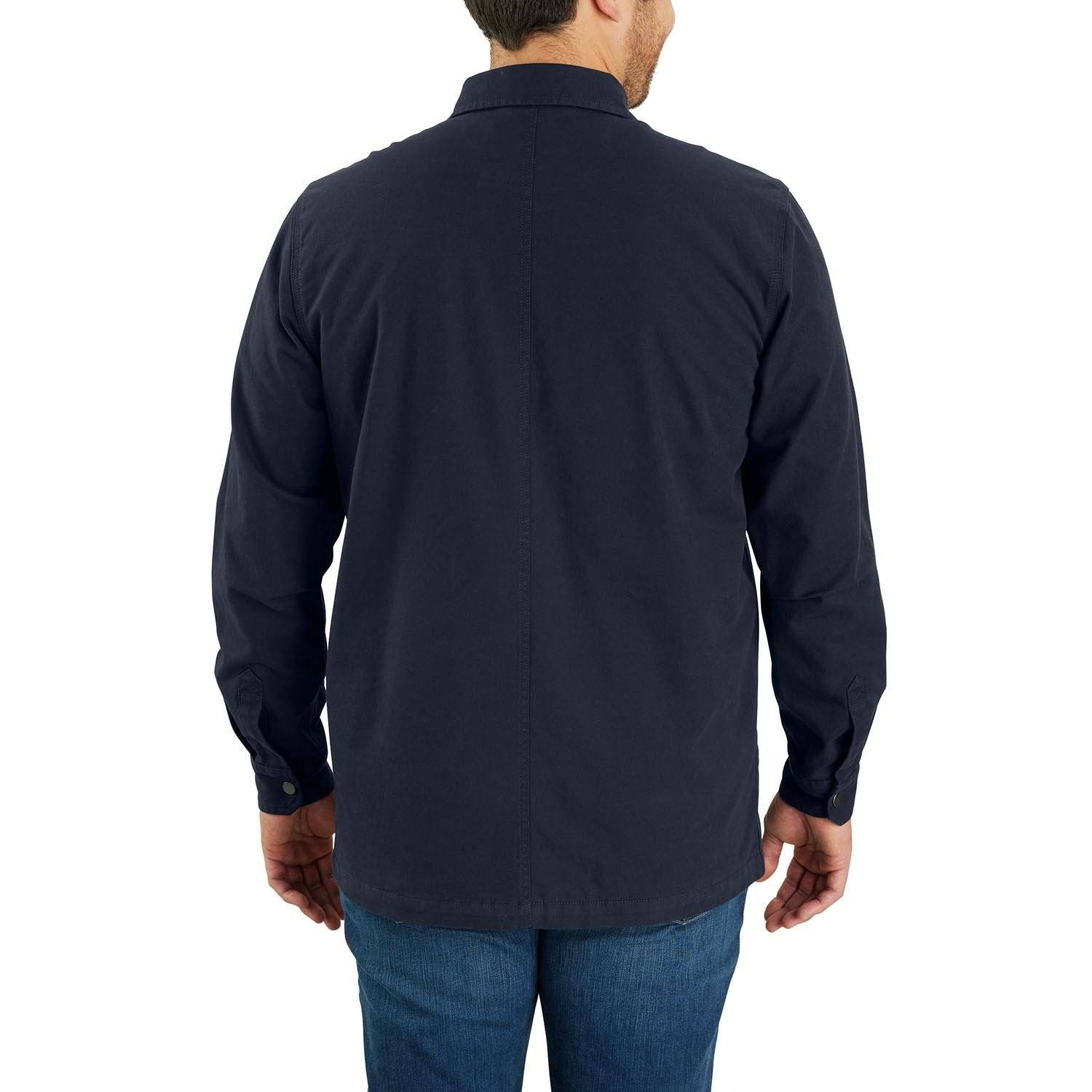 Carhartt Rugged Flex Relaxed Fit Canvas Fleece-Lined Jacket