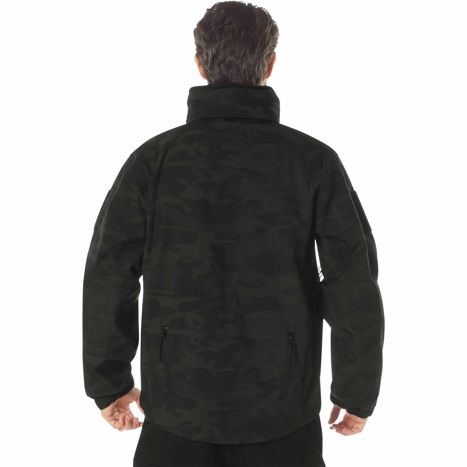Rothco Midnight Camo Special Ops Soft Shell Jackets | Galls