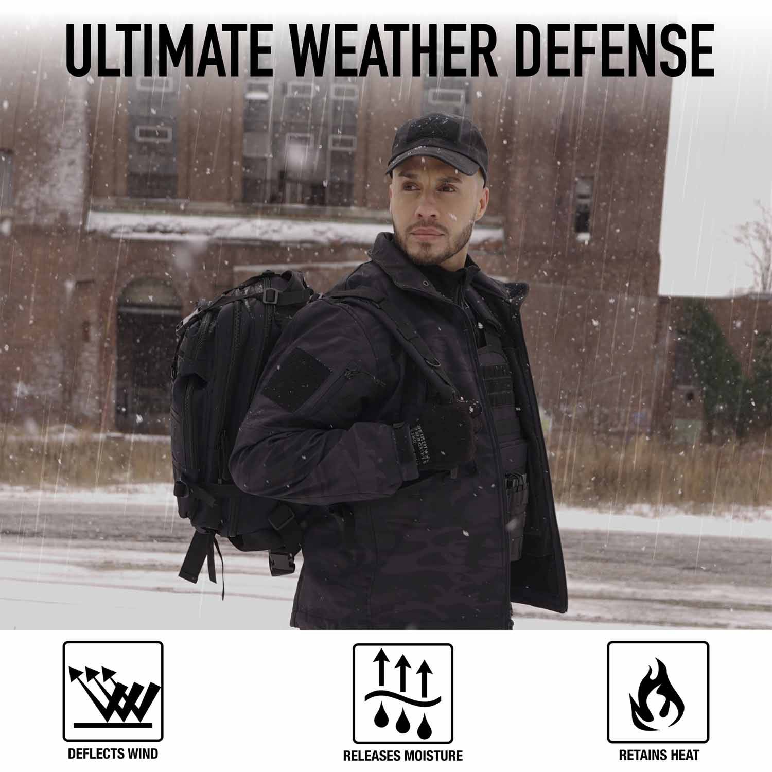 Rothco Midnight Camo Special Ops Soft Shell Jackets | Galls