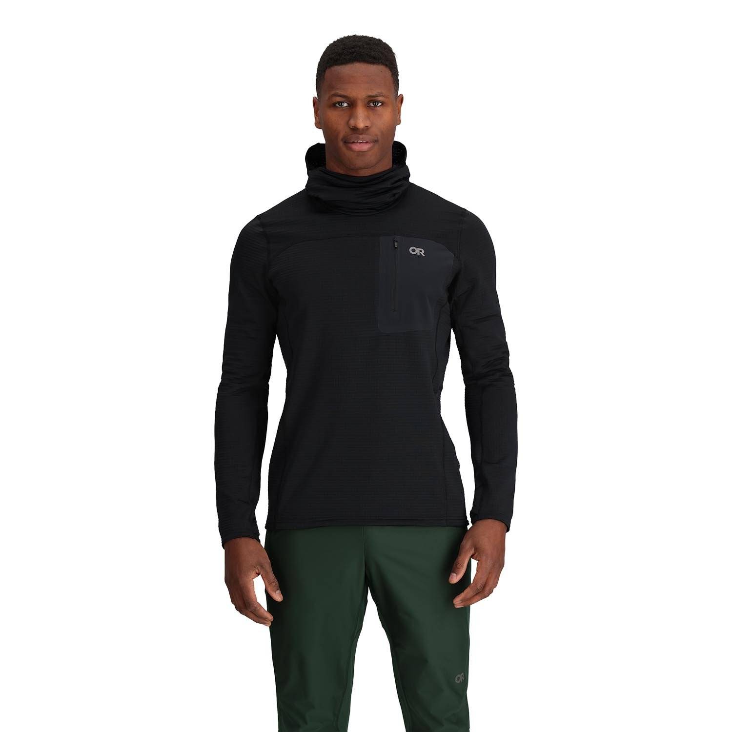 OR Men's Vigor Grid Fleece Pullover Hoodie | Galls