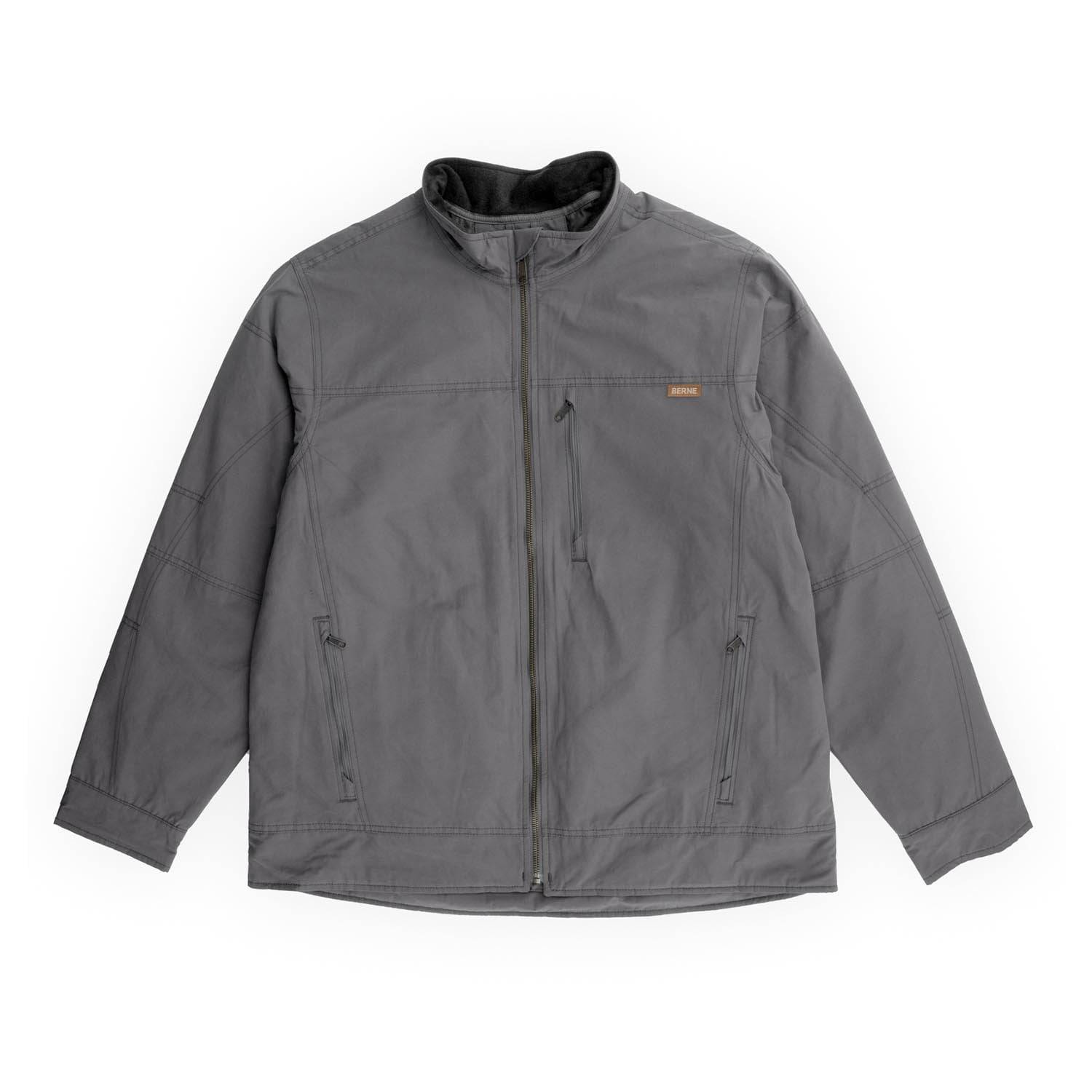 Berne Men's Highland Quilt-Lined Micro-Duck Jacket | Galls