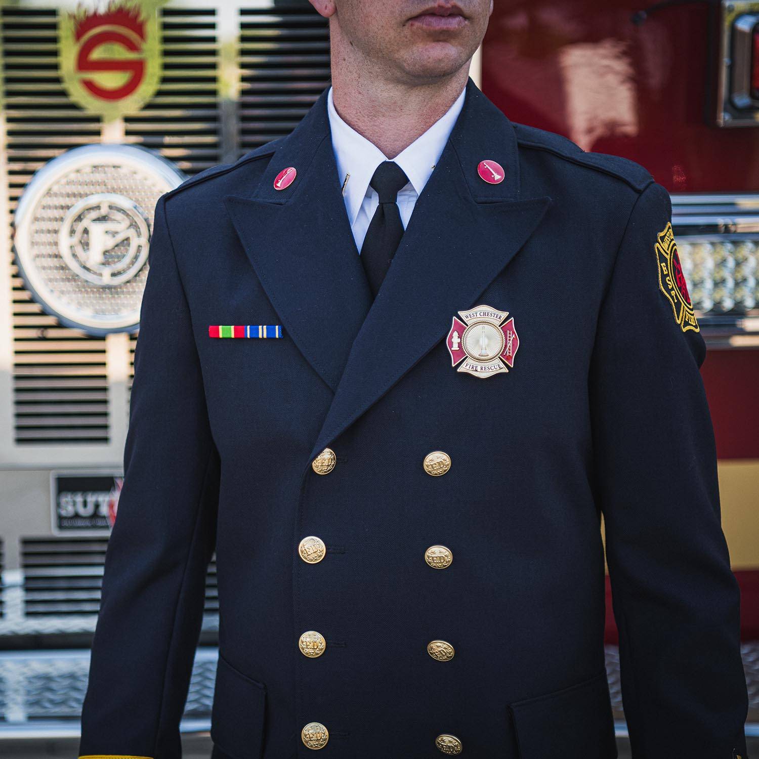 Flying Cross Double Breasted Coat with FD Buttons | Galls