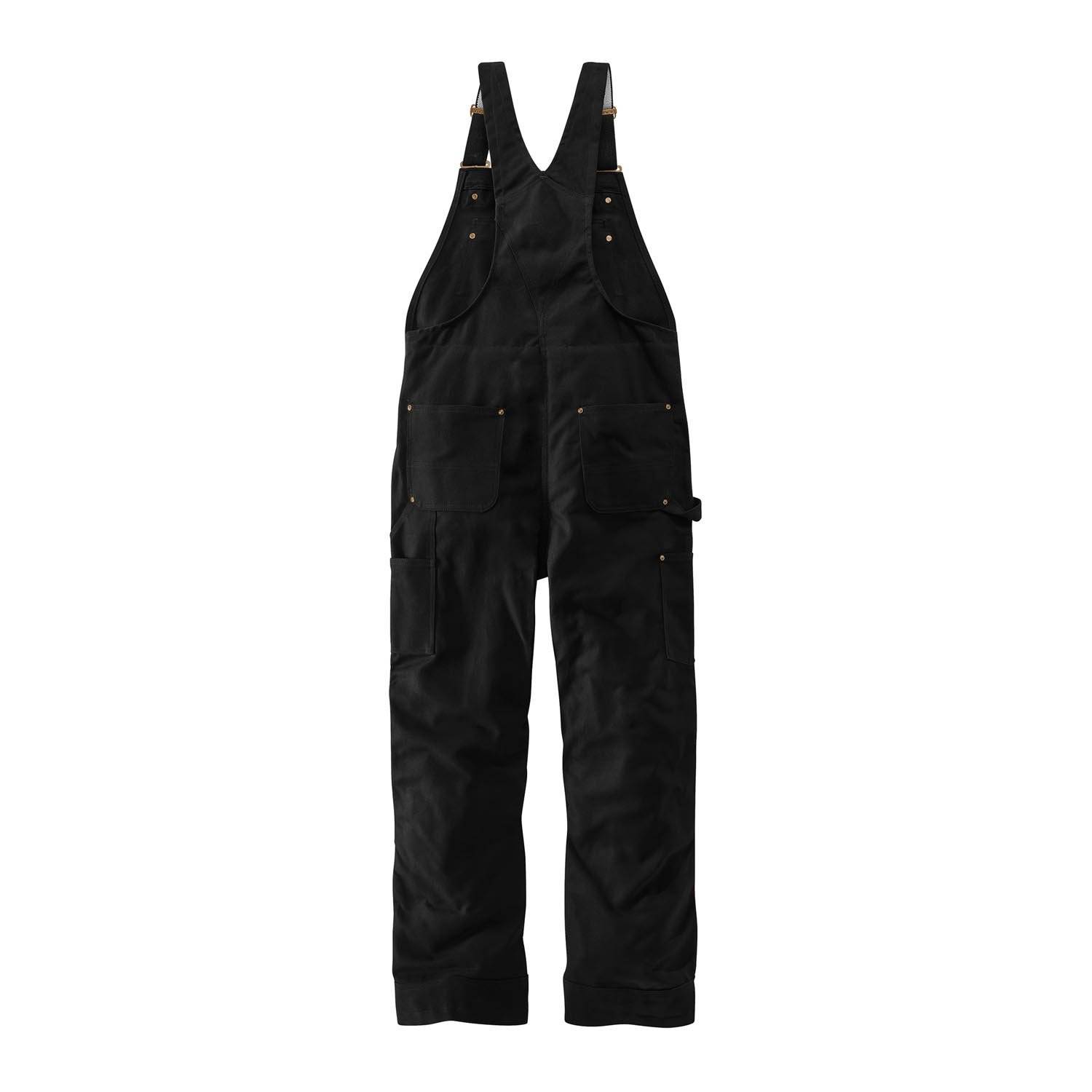 Carhartt Men's Loose Fit Firm Duck Insulated Bib Overalls
