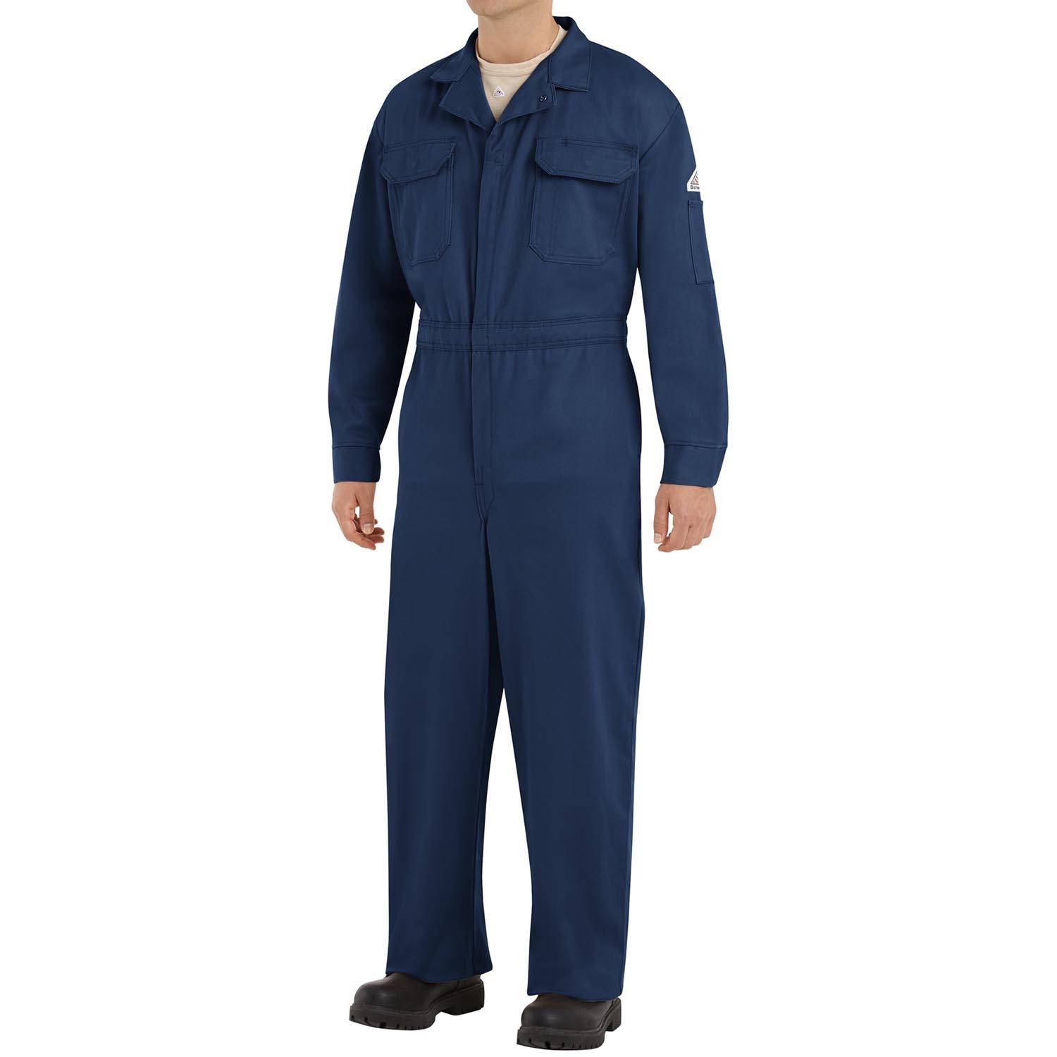 Red Kap Men's Bulwark Excel Flame Resistant Deluxe Coverall