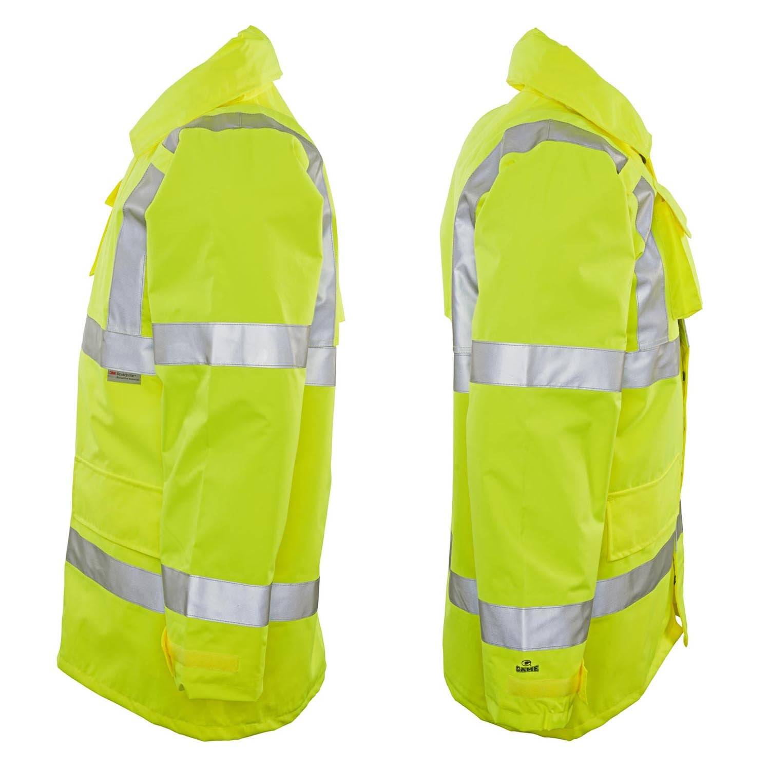 Game Sportswear Hi-Viz Rain Jacket | Galls