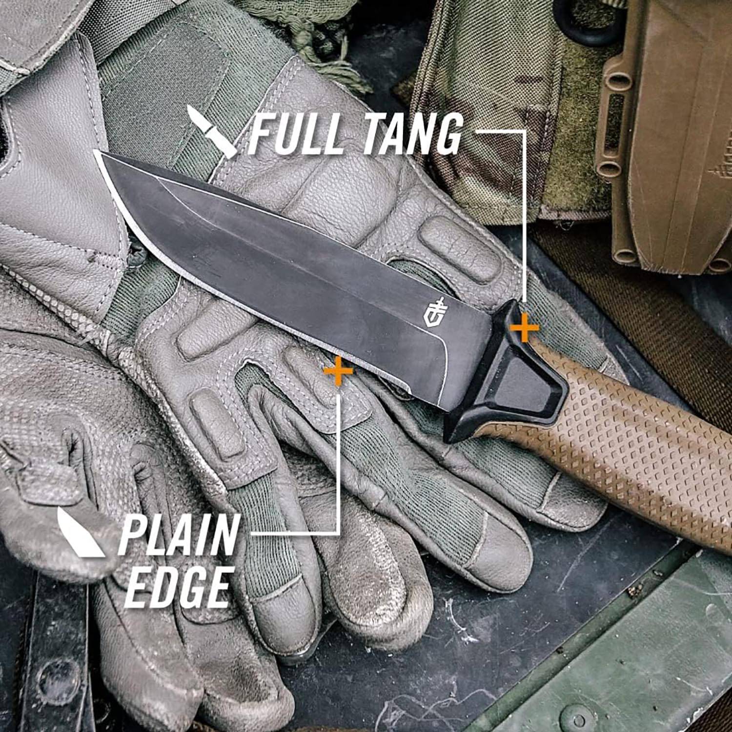 Gerber StrongArm Plain Edge Knife | Galls