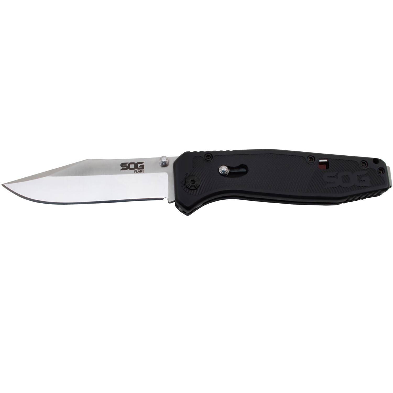 SOG Flare Satin Straight Edge Knife | Galls