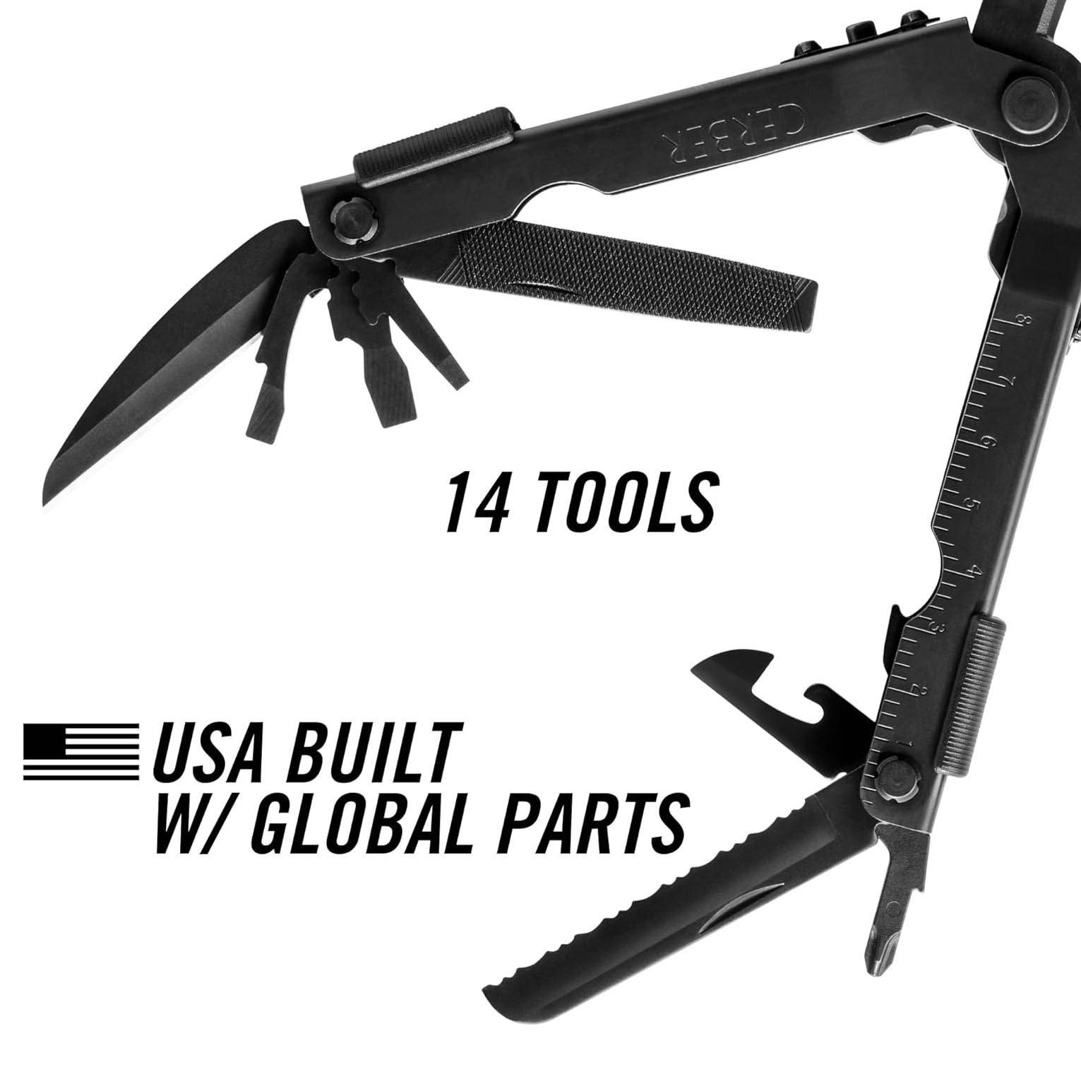 Gerber Multi-Plier 600 Black Needlenose Multi-Tool | Galls
