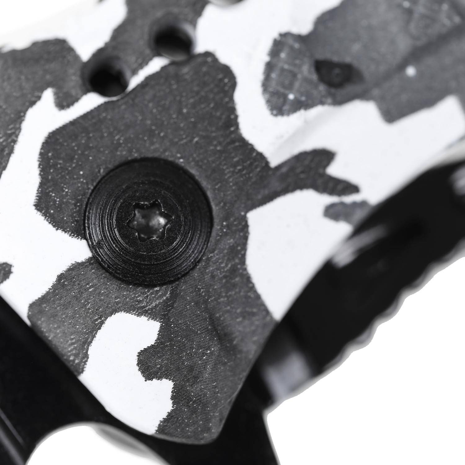 Mission Made Raptor Knife, Winter Camo & Black