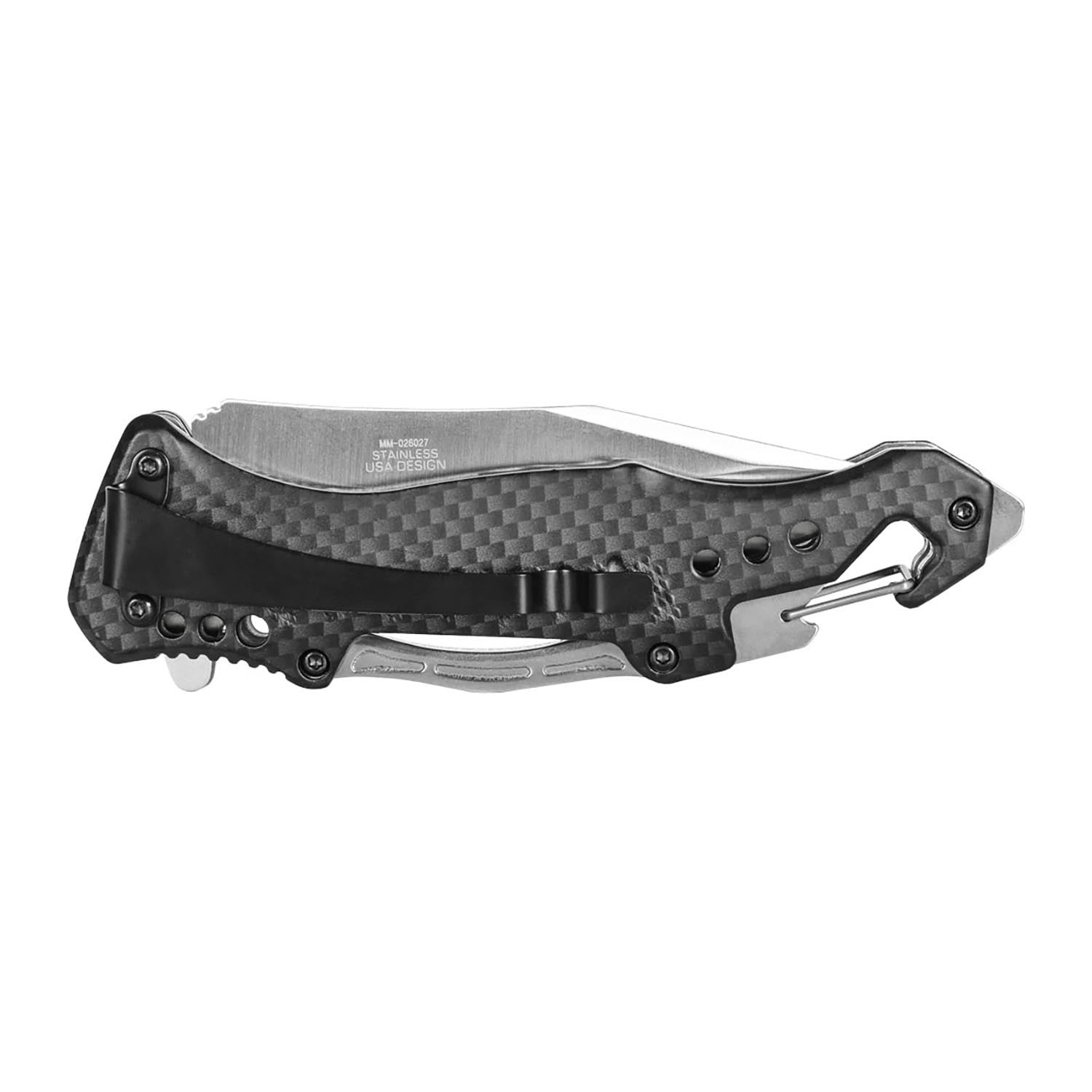 Mission Made Tactical Unicorn Knife - Carbon Fiber & Stainle
