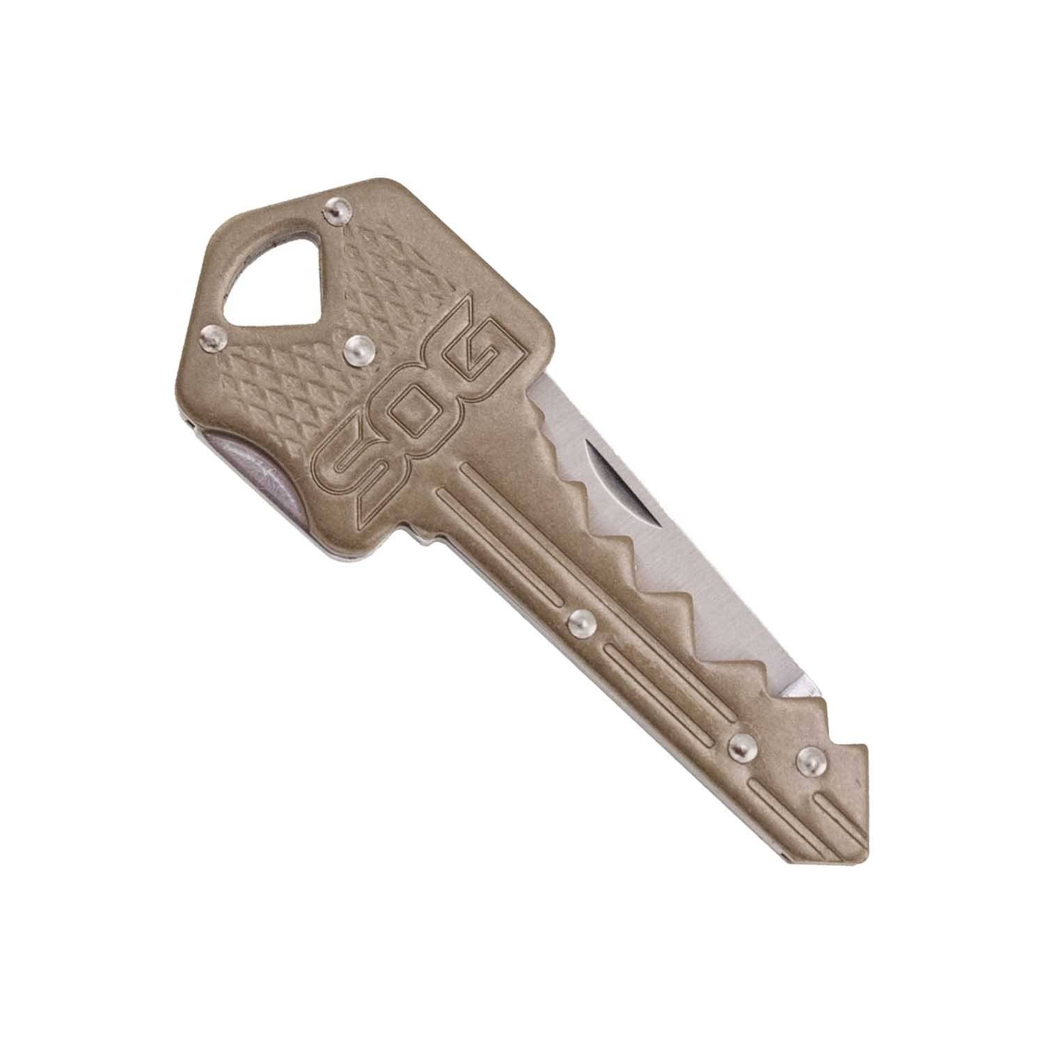 SOG Key Knife | Foldable Utility Knife for Keychain Carry