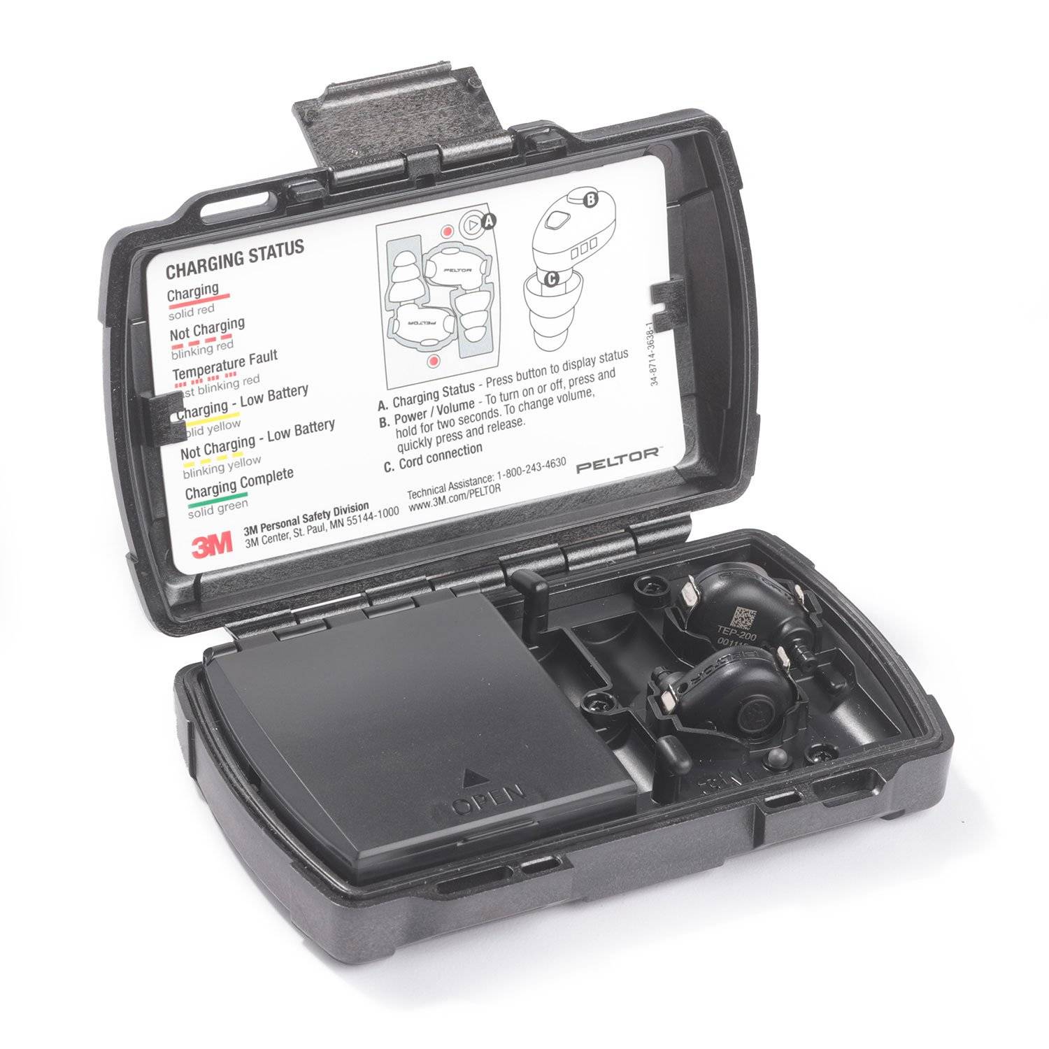 3M™ PELTOR™ TEP-100 Tactical Earplug Kit