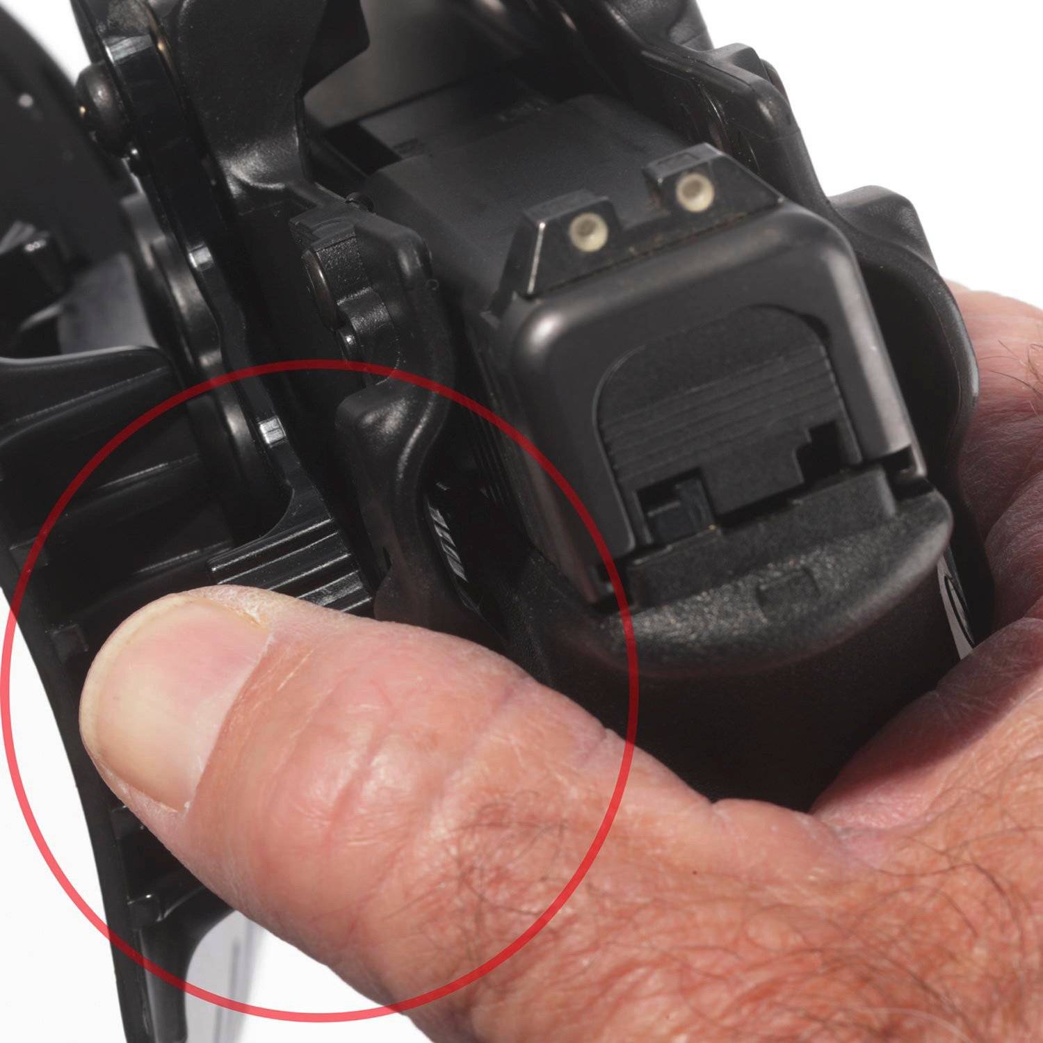 TELR Level 1 Large Light Bearing Holster w/ Paddle & Loop