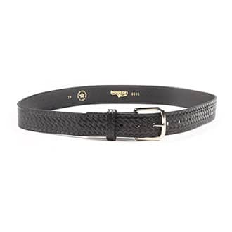 Boston Leather 1 1/2" Leather Garrison Belt